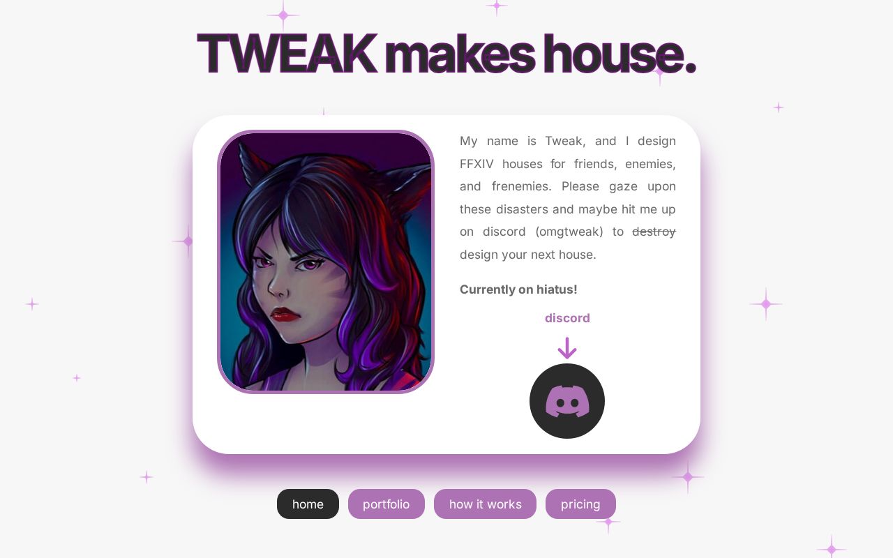 Tweak. Makes. House.